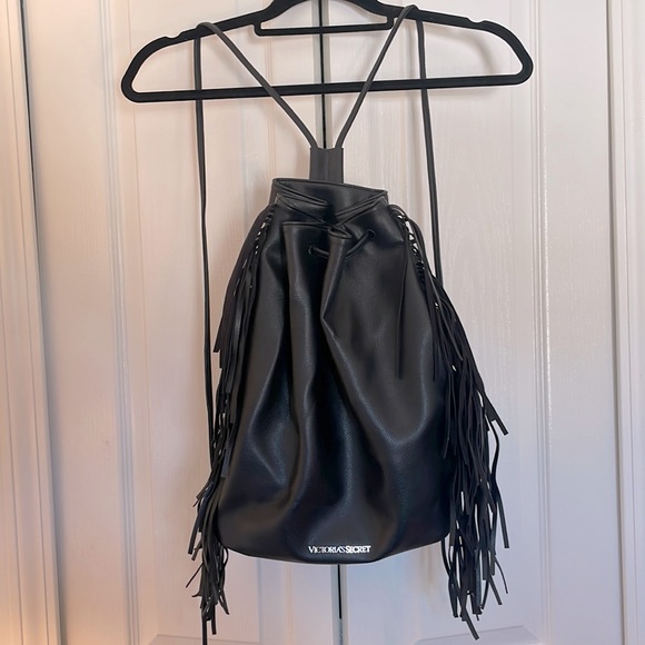 Victoria's Secret | Bags | Victorias Secret Fringe Backpack Bag | Poshmark